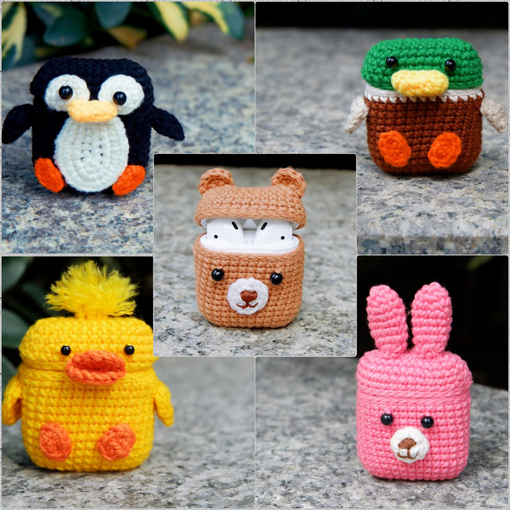 Airpod crochet case pattern » Weave Crochet