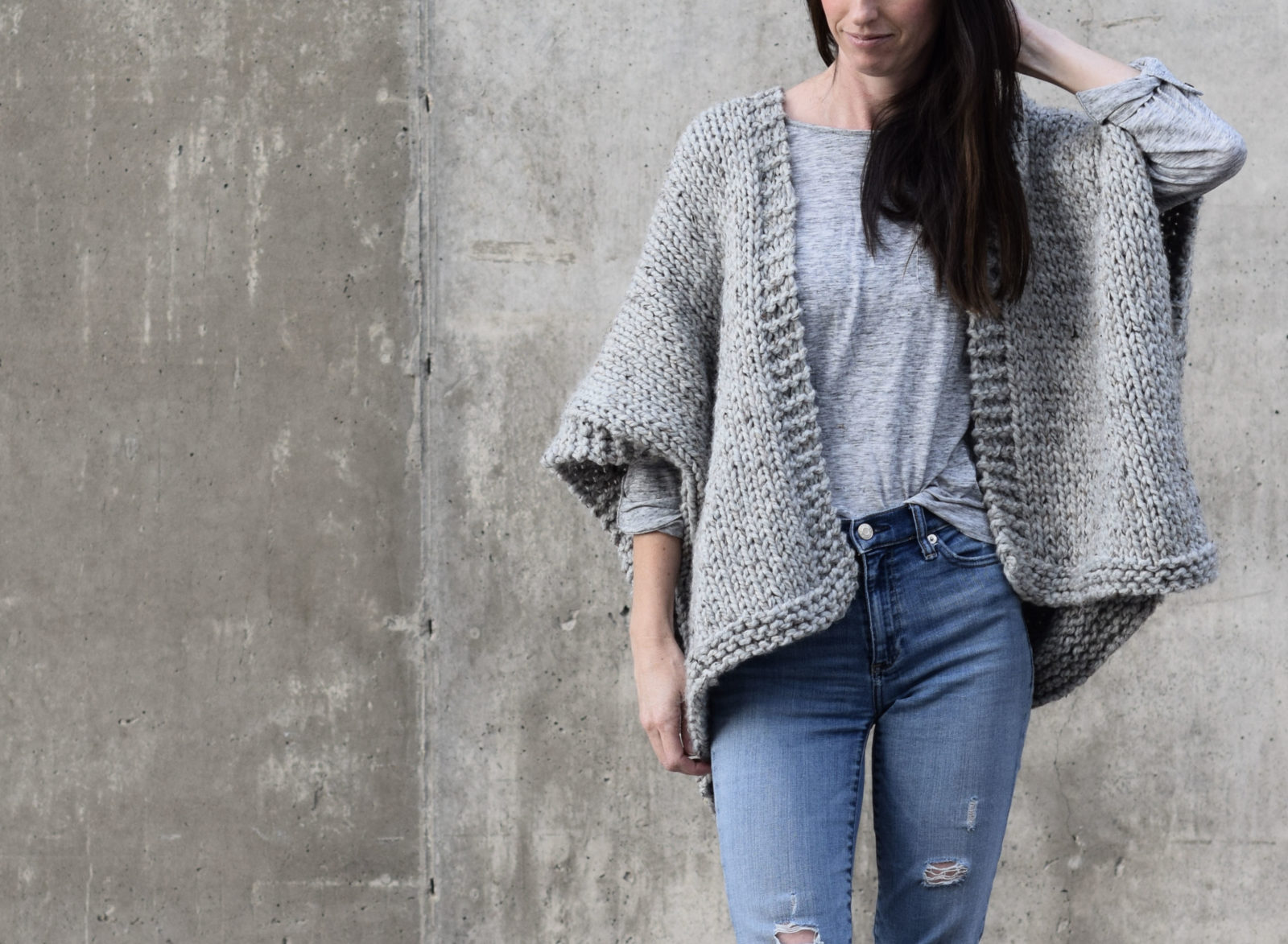 Kimono cardigan pattern » Weave Crochet