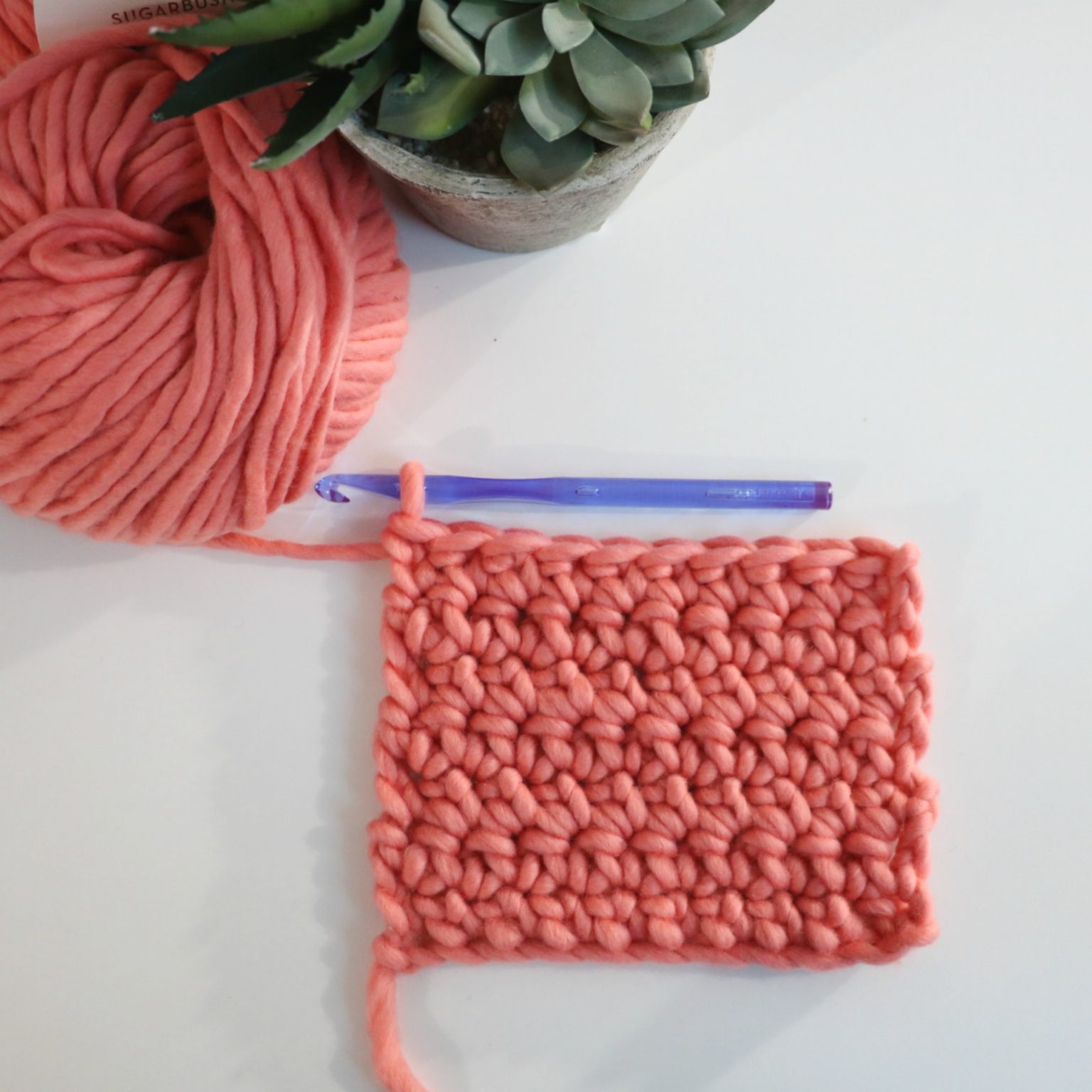 Single crochet stitch » Weave Crochet