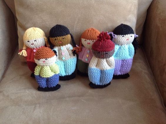 Pretty Izzy Dolls Free Knitting Pattern » Weave Crochet