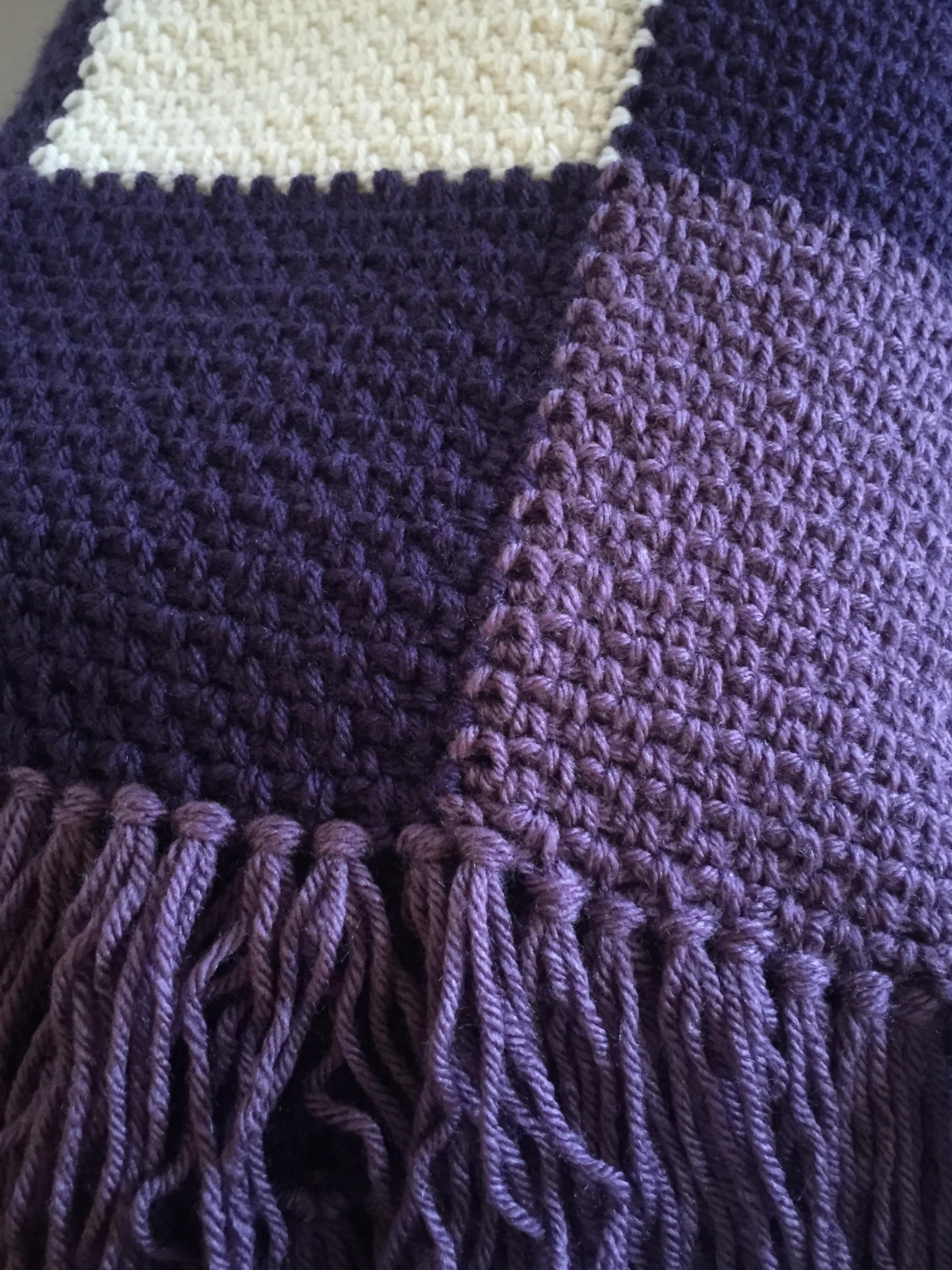 Lavender Baby Blanket Crochet Pattern » Weave Crochet