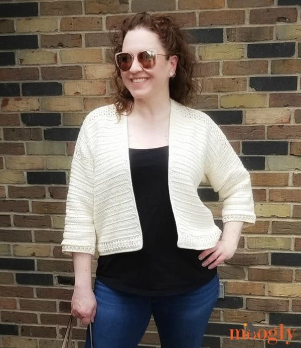 Genesis cardigan crochet pattern » Weave Crochet