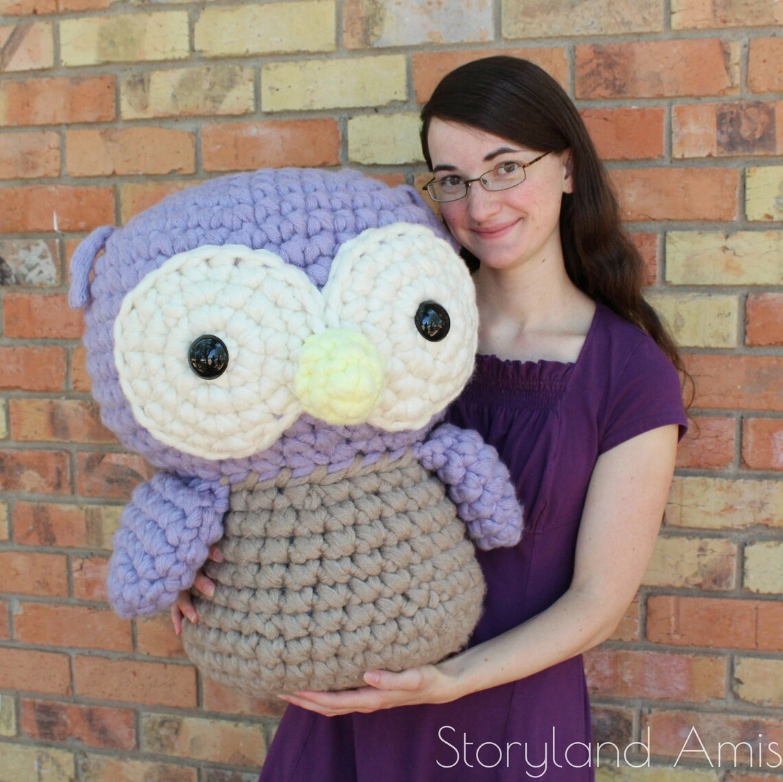 Giant Owl Crochet Pattern » Weave Crochet