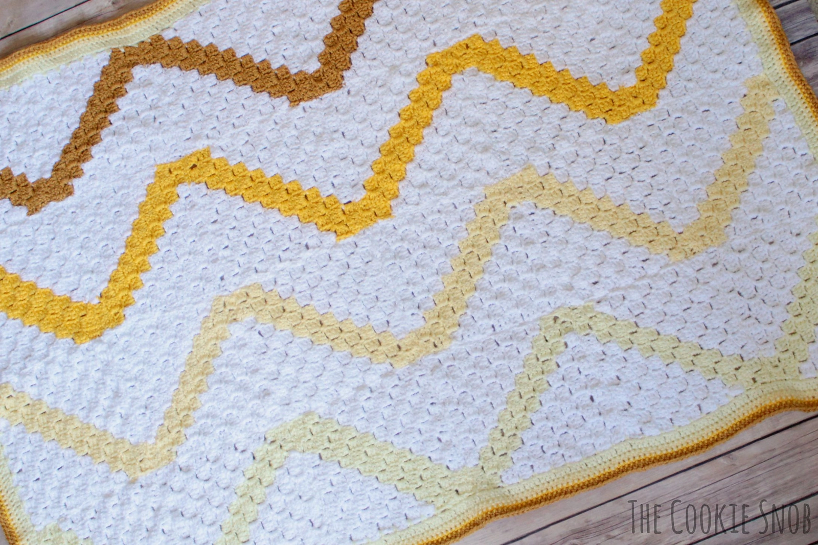 C2C Chevron Baby Blanket » Weave Crochet