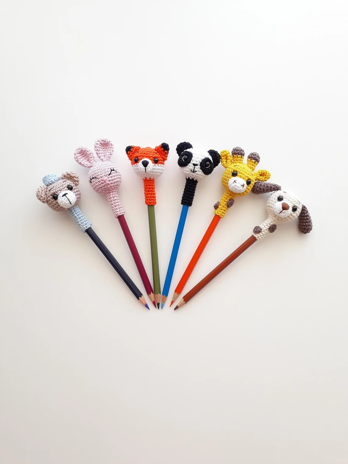 Pencil Toppers » Weave Crochet
