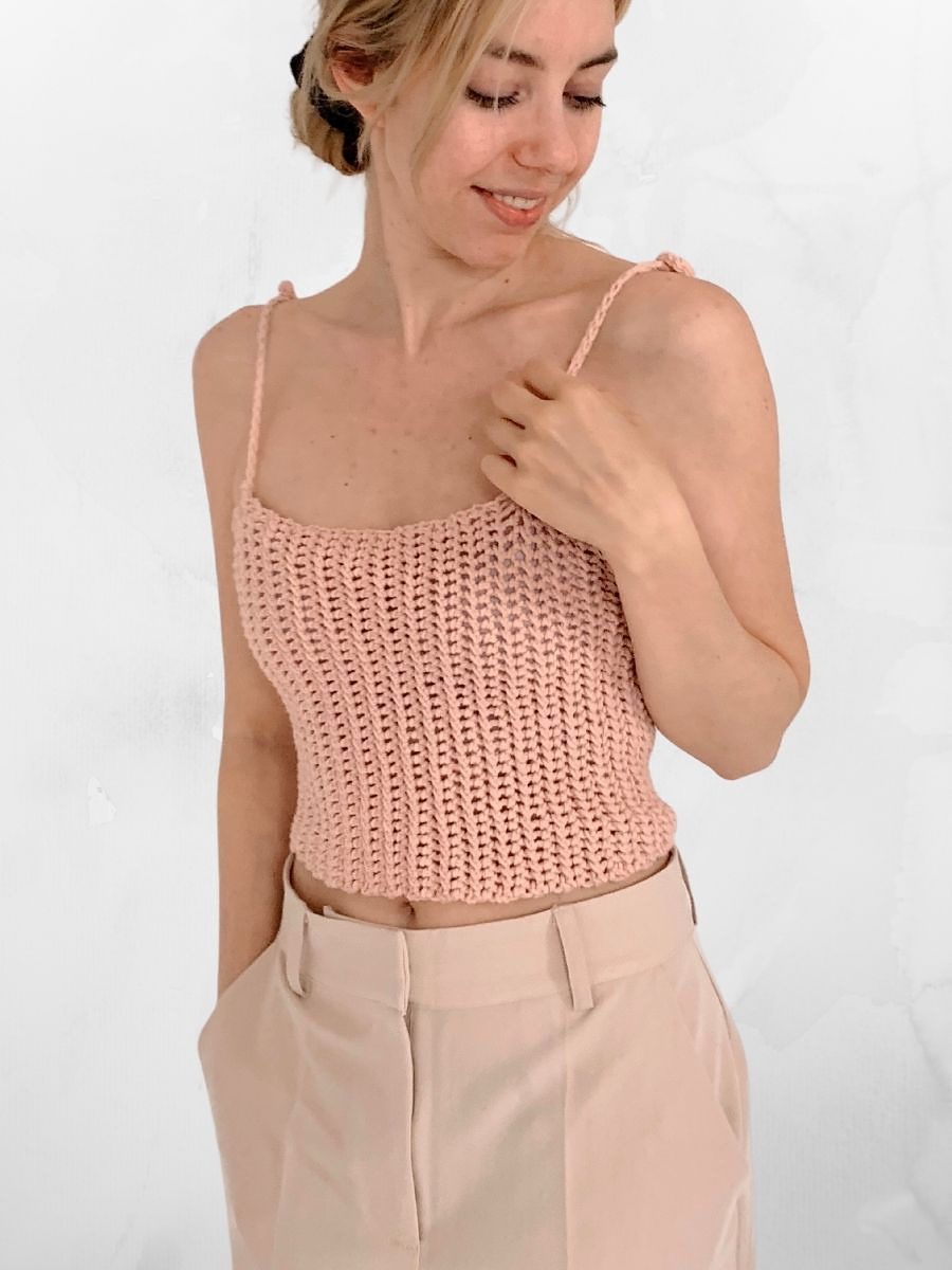 ALABAMA CROP TOP » Weave Crochet