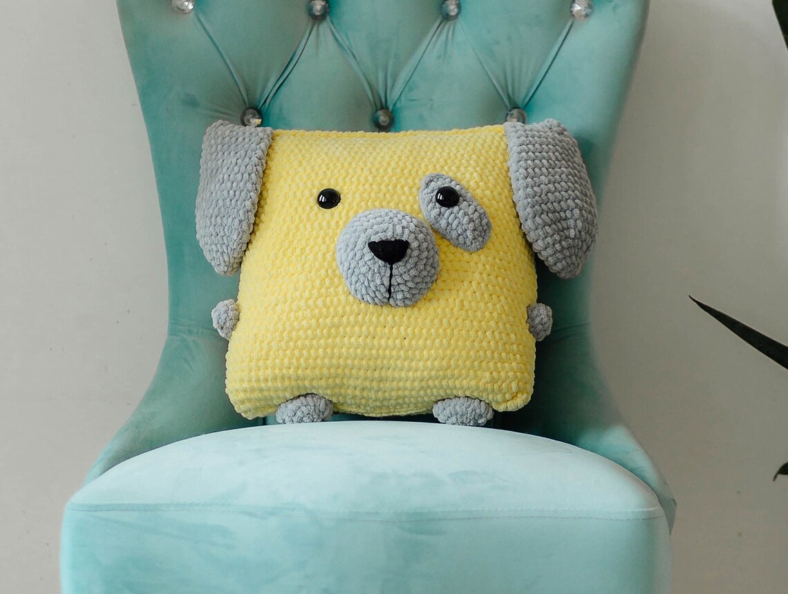 Dog Pillow » Weave Crochet