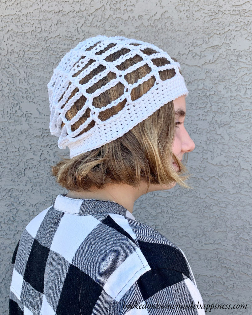Glow-in-the-Dark Spiderweb Hat » Weave Crochet