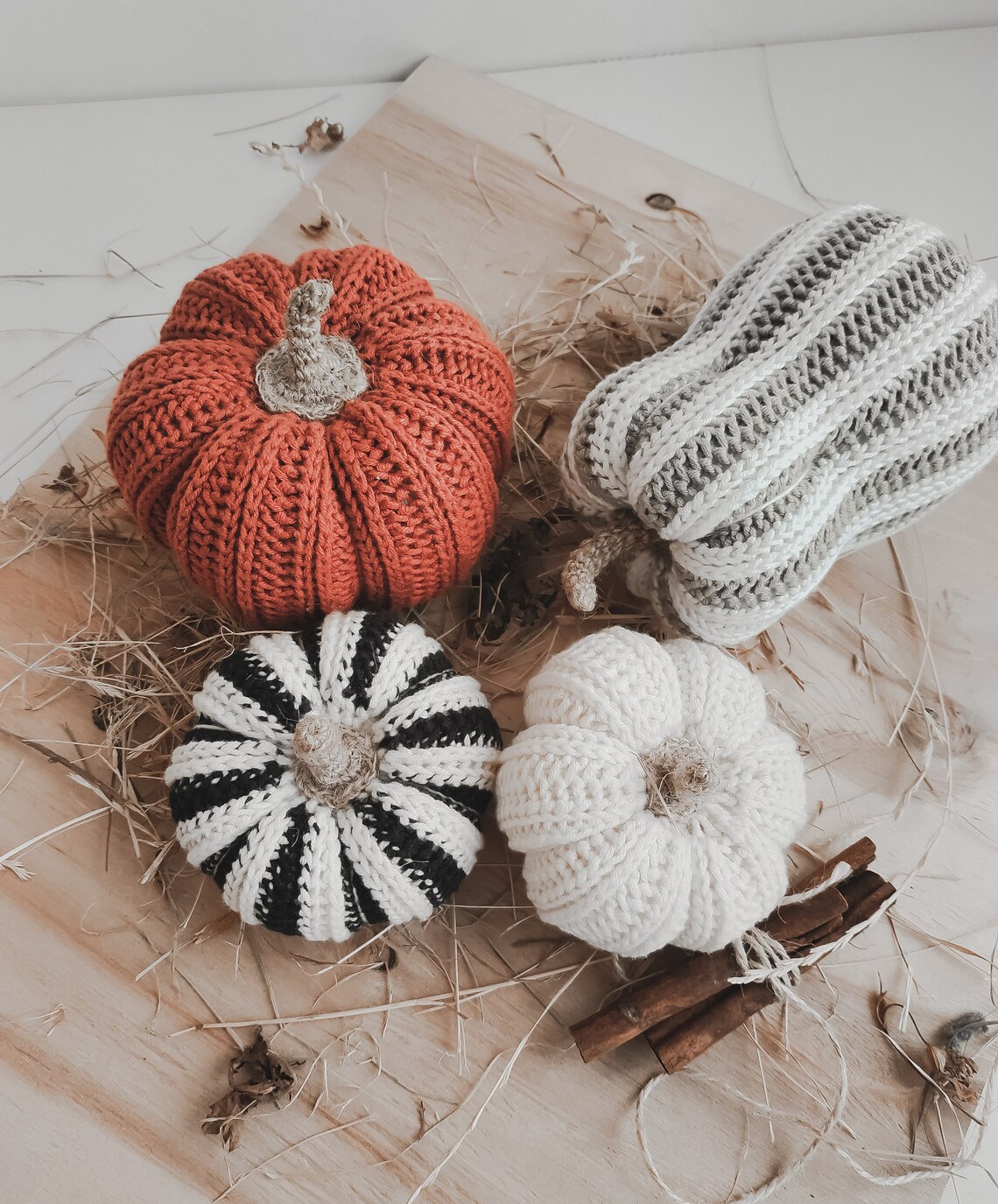 Halloween Rustic Pumpkins » Weave Crochet