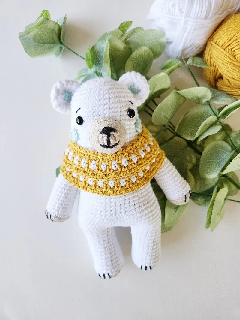 Orion the Polar Bear » Weave Crochet
