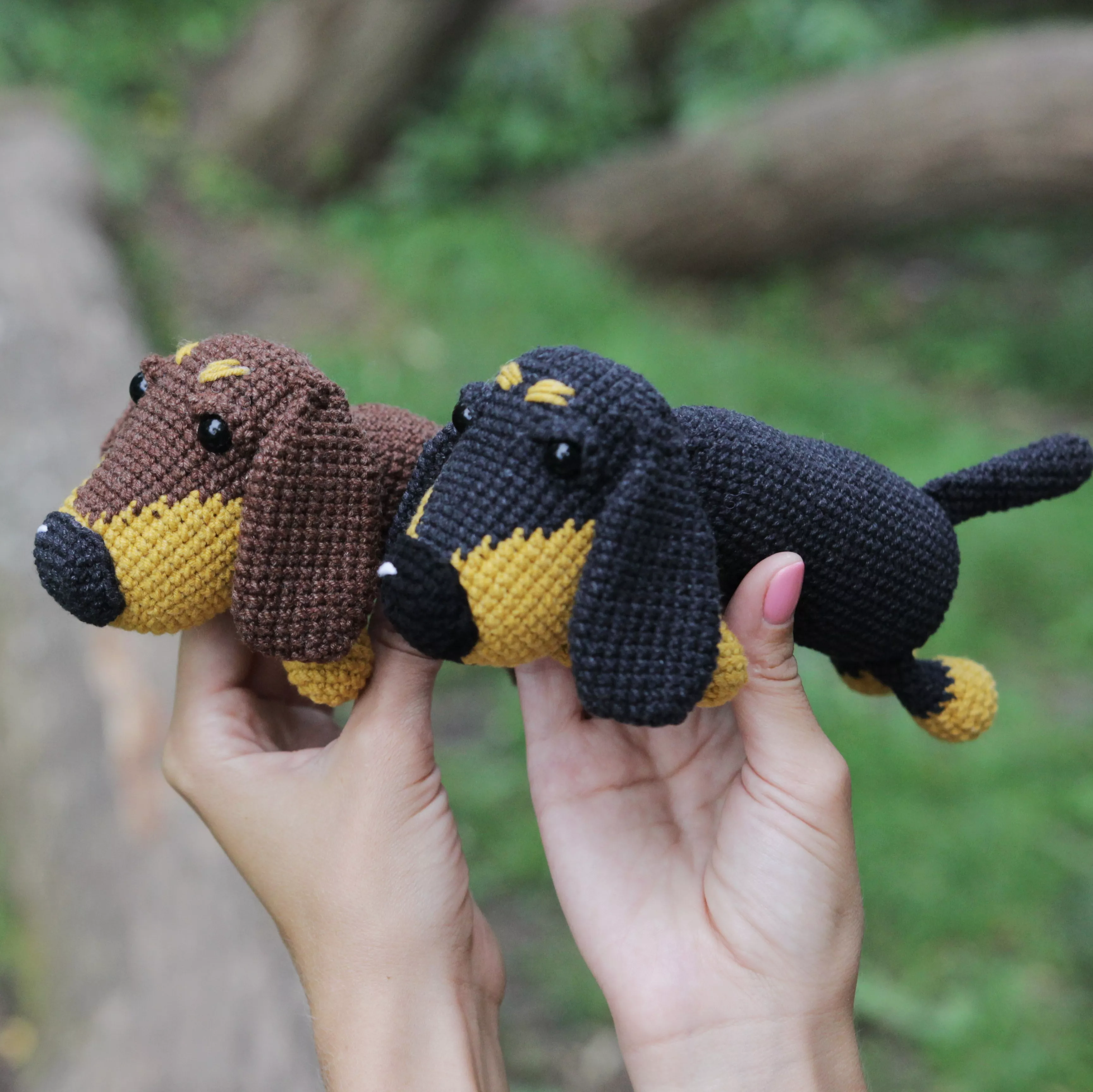 Dachshund Amigurumi » Weave Crochet