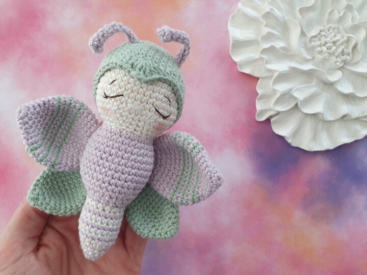 Butterfly Flora PDF crochet pattern » Weave Crochet