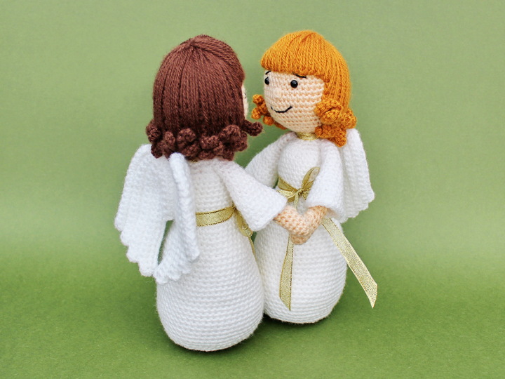 Sweet Angel Amigurumi Crochet Pattern Christmas Angel Decoration Doll ...