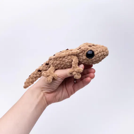 No Sew Gavin the Gecko pattern » Weave Crochet